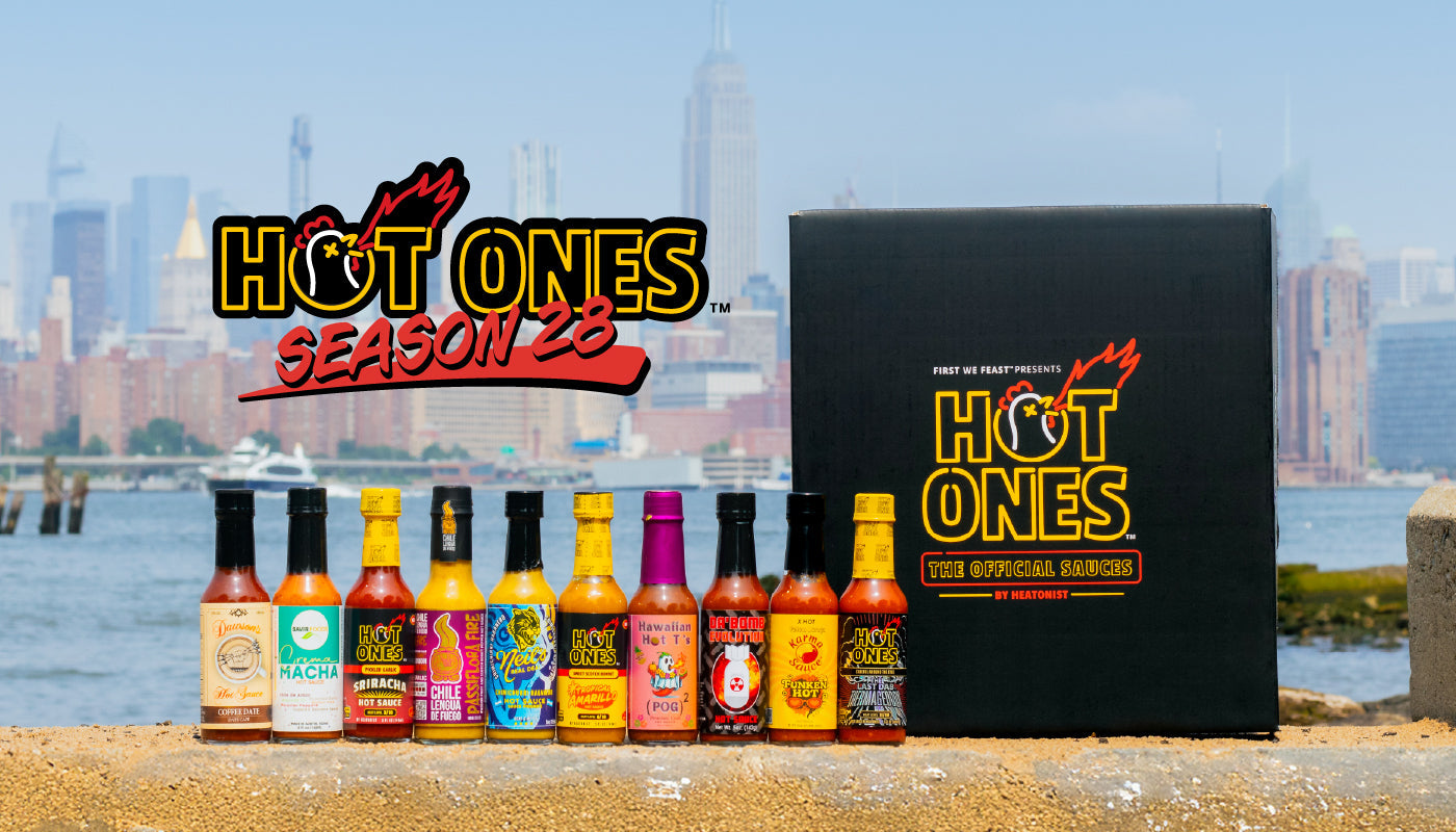 Hot Ones Hot Sauce Lineup Season 28 | HEATONIST