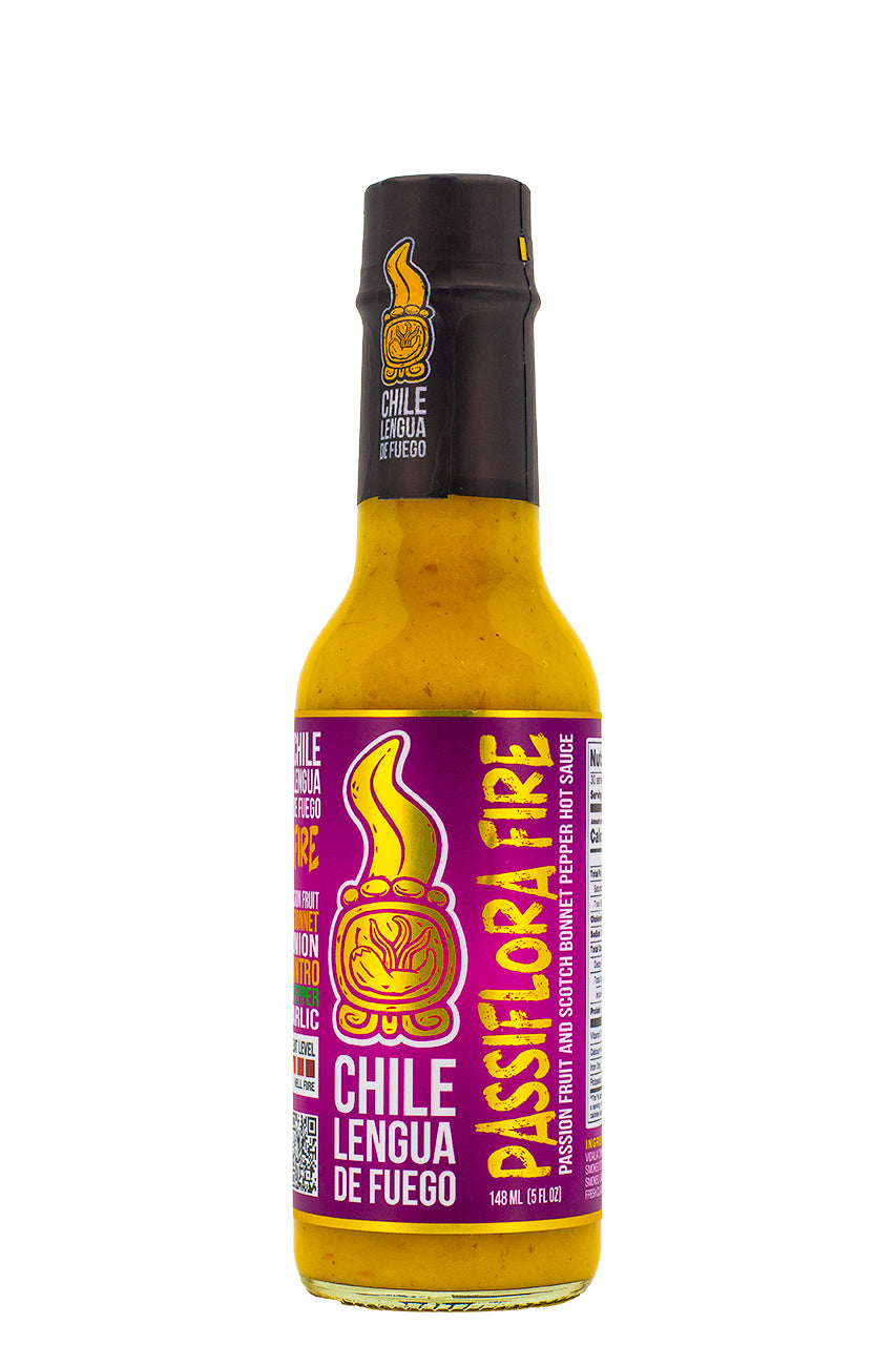 Chile Lengua de Fuego Passiflora Fire Hot Sauce | HEATONIST