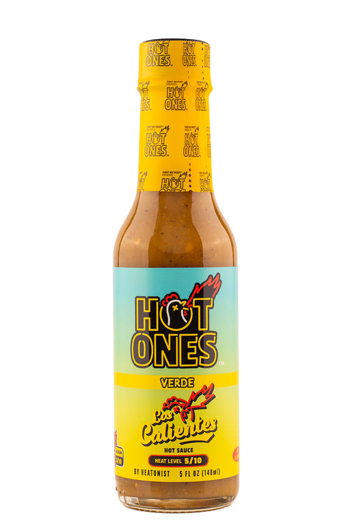 Hot Ones Hot Sauce Los Calientes Verde | HEATONIST