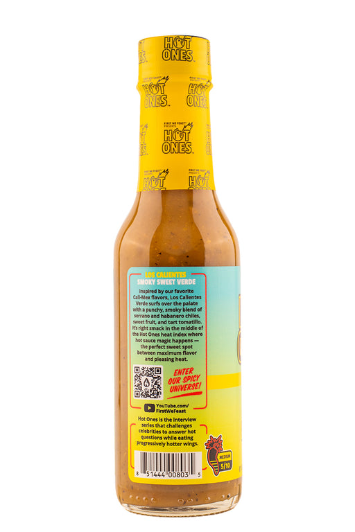 Hot Ones Hot Sauce Los Calientes Verde | HEATONIST