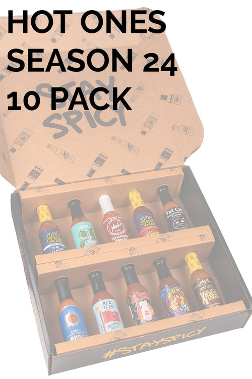 Hot Ones Hot Sauce 10 Pack - Season 24 | HEATONIST