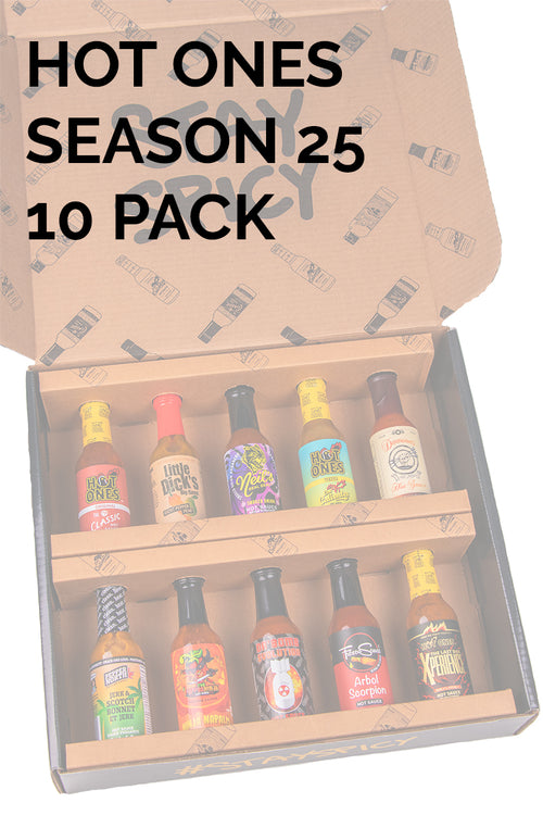 Hot Ones Hot Sauce 10 Pack - Season 25 | HEATONIST
