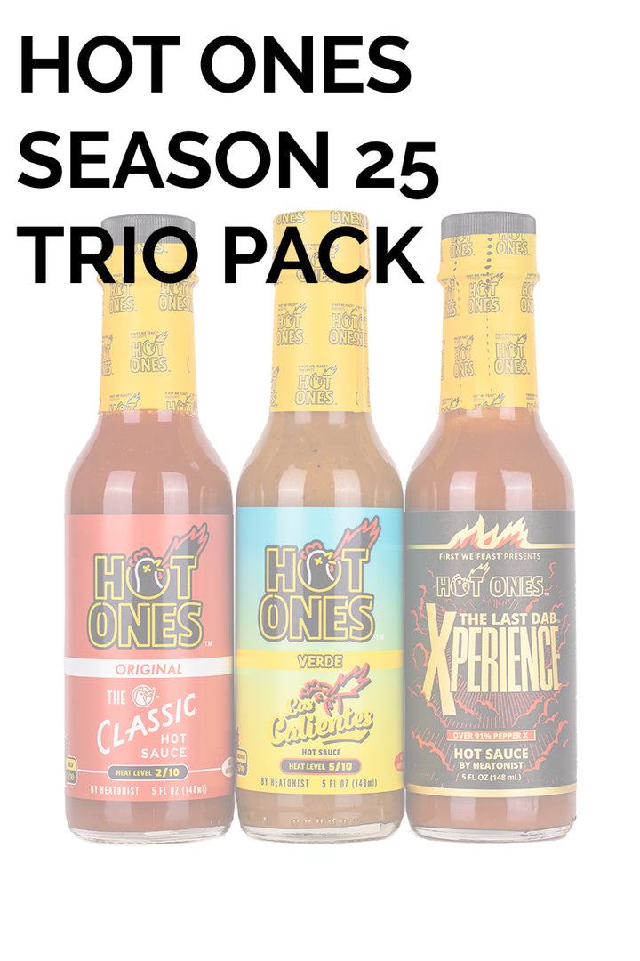 Hot Ones Hot Sauce Trio - Season 25 | HEATONIST