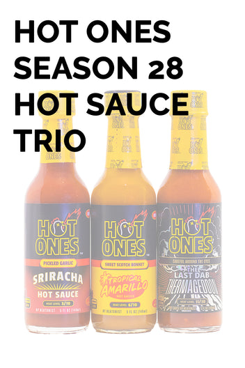 Hot Ones Hot Sauce Trio - Season 28 | HEATONIST