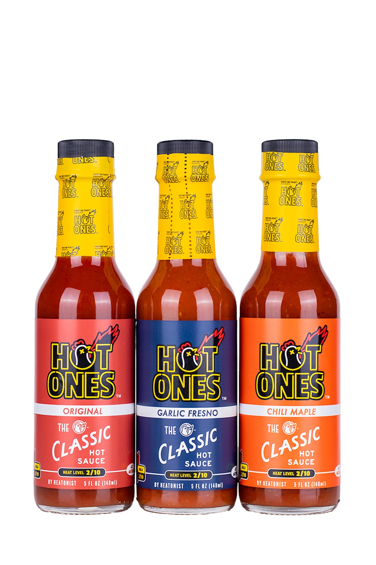 Hot Ones Hot Sauce The Classic Trio | HEATONIST