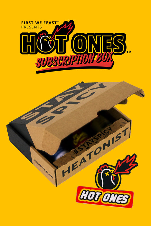 Hot Ones Hot Sauce Monthly Subscription Box | HEATONIST
