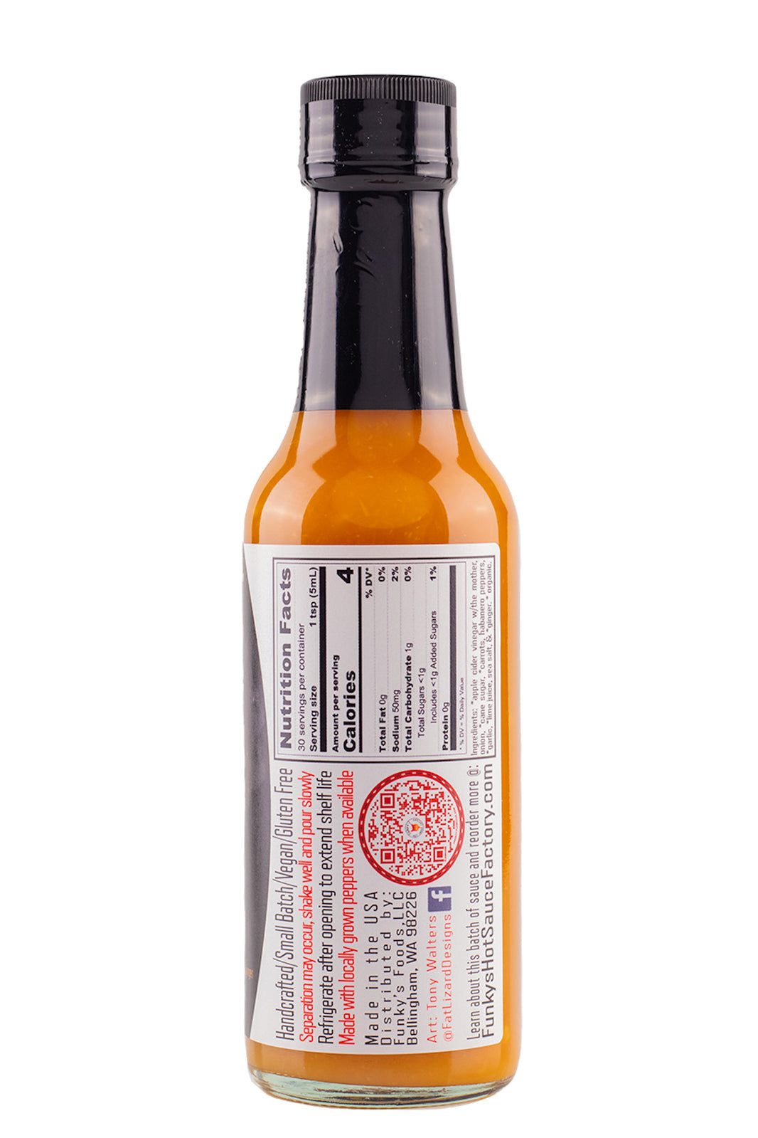 Stellar Fuzz Hot Sauce by Funky's | HEATONIST