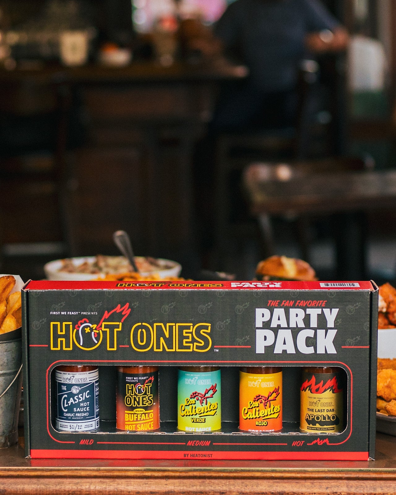 Hot Ones Hot Sauce Fan Favorite Party Pack | HEATONIST
