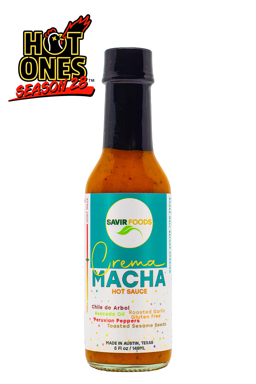 Savir Foods Crema Macha Hot Sauce | HEATONIST