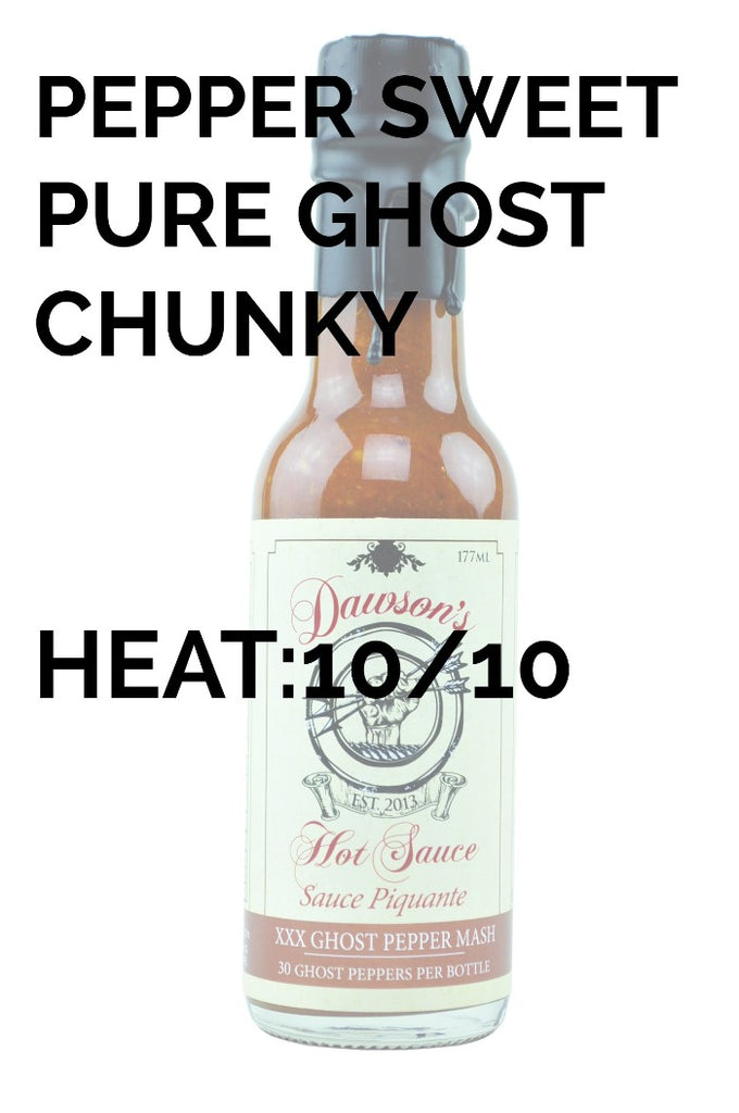 Xxx Ghost Pepper Mash By Dawsons Hot Sauce Heatonist